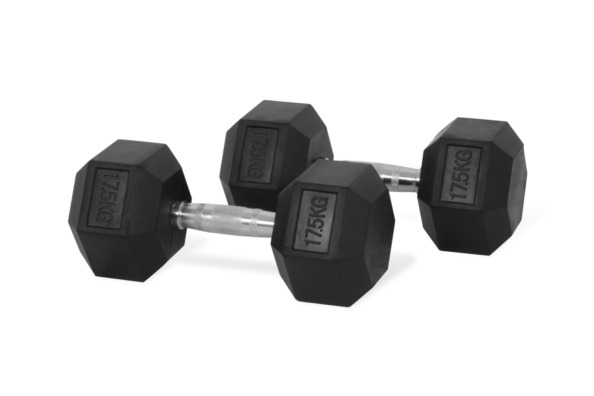 Conjunto Halteres Hexagonal Hastings 17.5 kg - Helisports