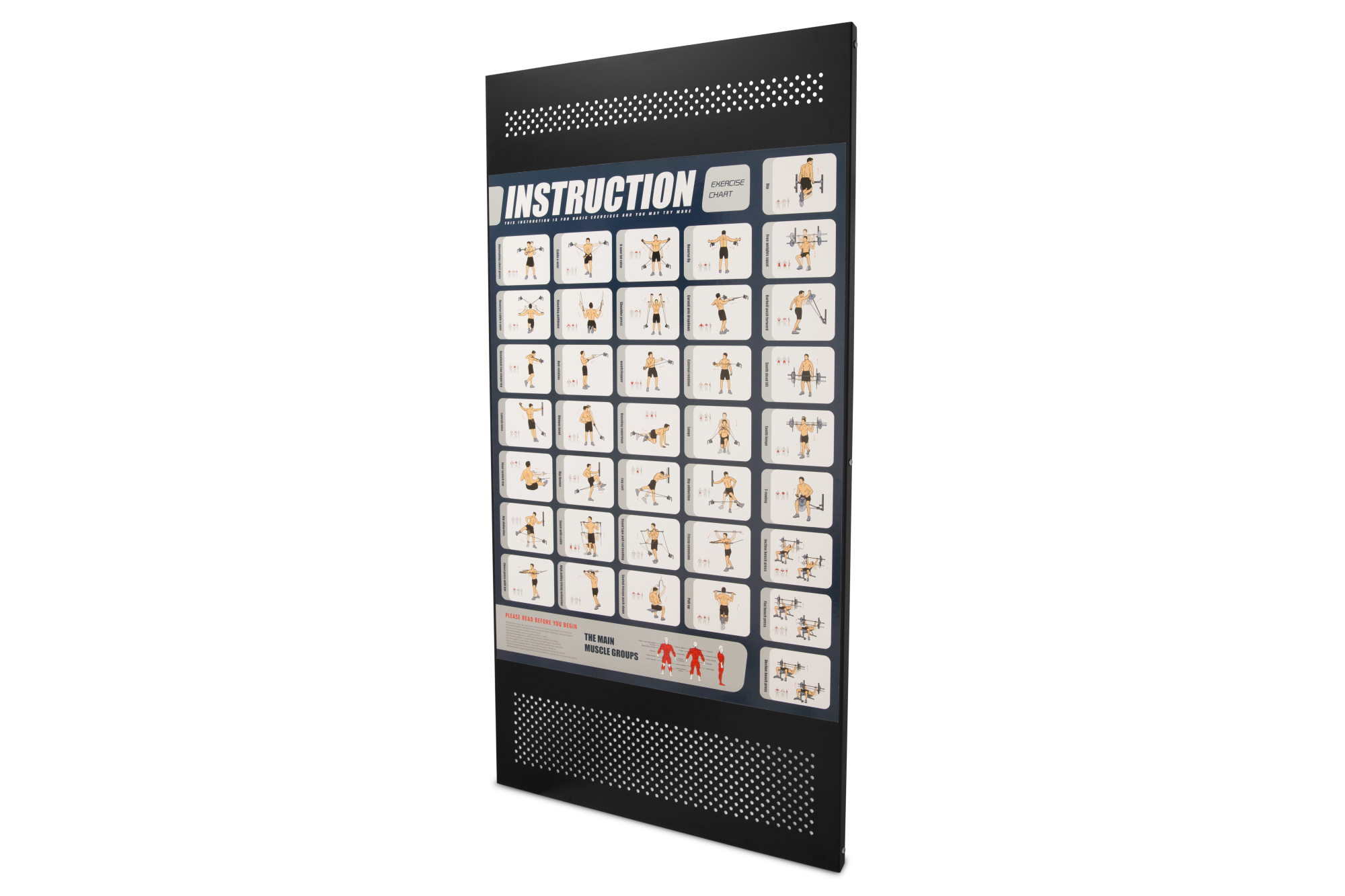 Newton Fitness CSR-300 Training Action Display Board - Helisports