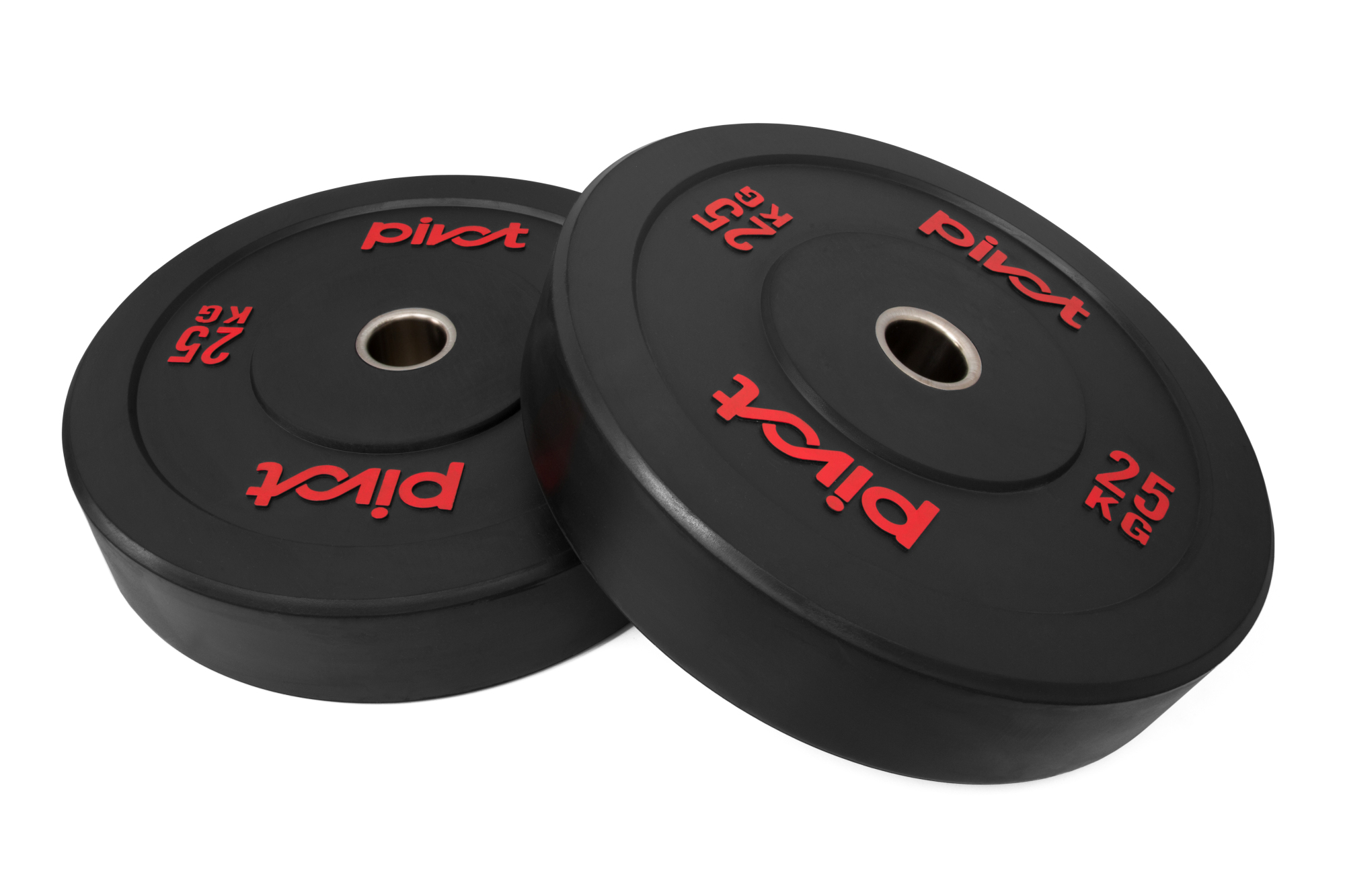 Pivot Fitness Pro Training Bumper Plates 25 kg Set - Helisports