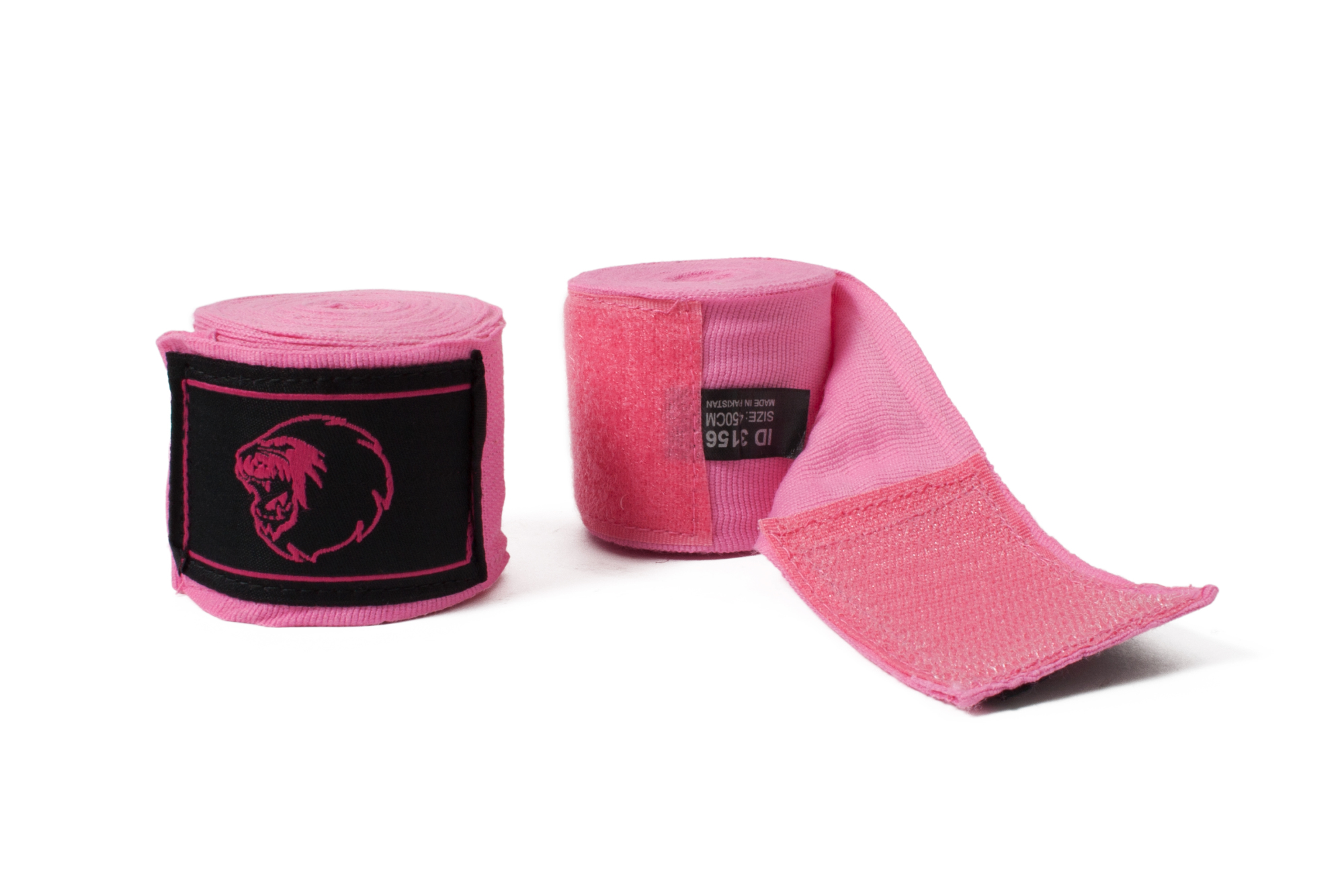 Super Pro Hand Wraps 450 cm Pink - Helisports